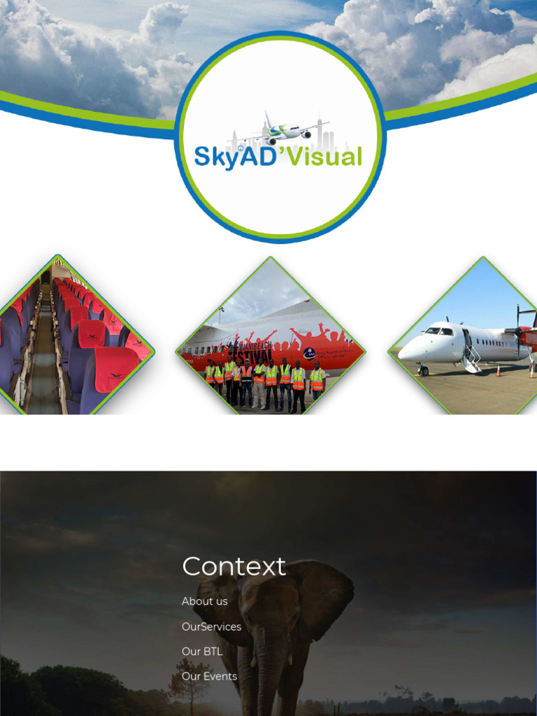 SKYAD' VISUAL PR & EVENTS COMPANY PROFILE.pdf | PDF | Brand | Marketing