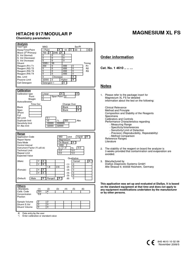 Hitachi 917/modular P: Magnesium XL Fs | Download Free PDF ...