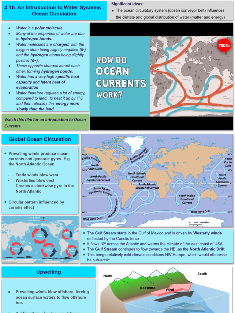 Ocean Circulation & Climate Impact | PDF | Oceans | Atmospheric Sciences