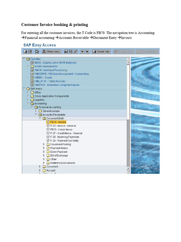 EUT Day 3 - FB70 - Customer Invoice | PDF | Invoice | Taxes