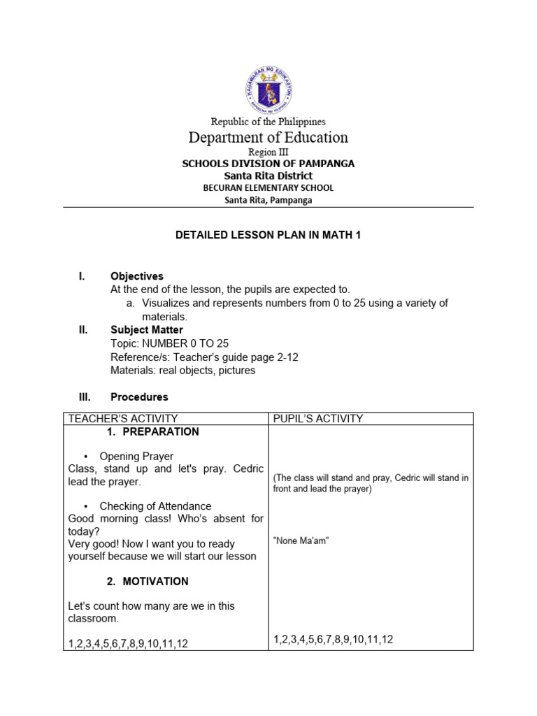 DLP Math | PDF | Pedagogy | Education Theory