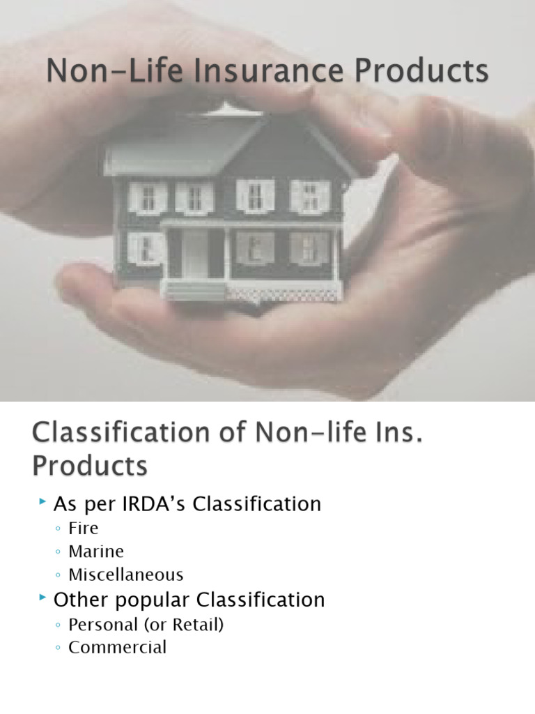 Non-Life Insurance Products | PDF | Insurance | Liability Insurance
