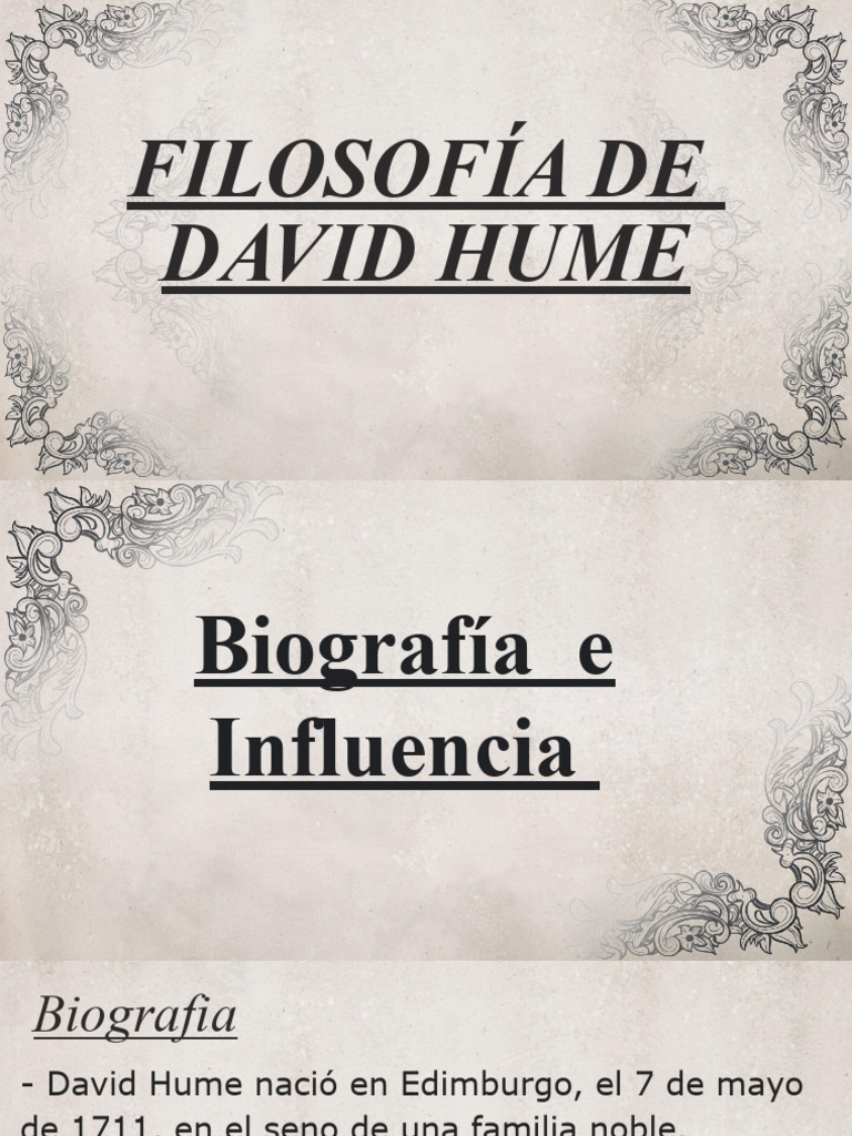 David Hume | PDF | David Hume | Empirismo