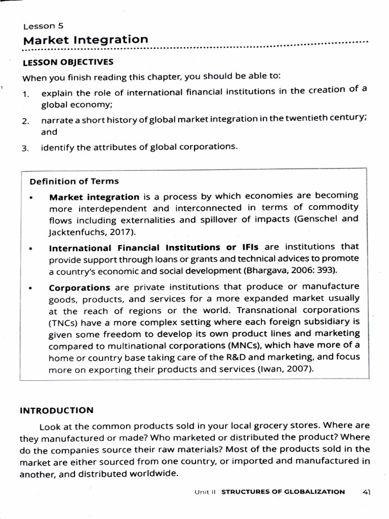 Week 3-Structures of Globalization-Part 2 | PDF | United Nations | International Relations