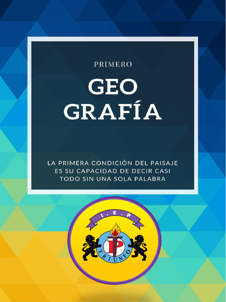 MODULO PRIMERO GEOGRAFIA | PDF | Ecuador | Mapa