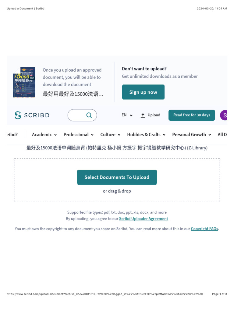Upload A Document Scribd 2 Pdf Scribd Computer Mediated Communication 
