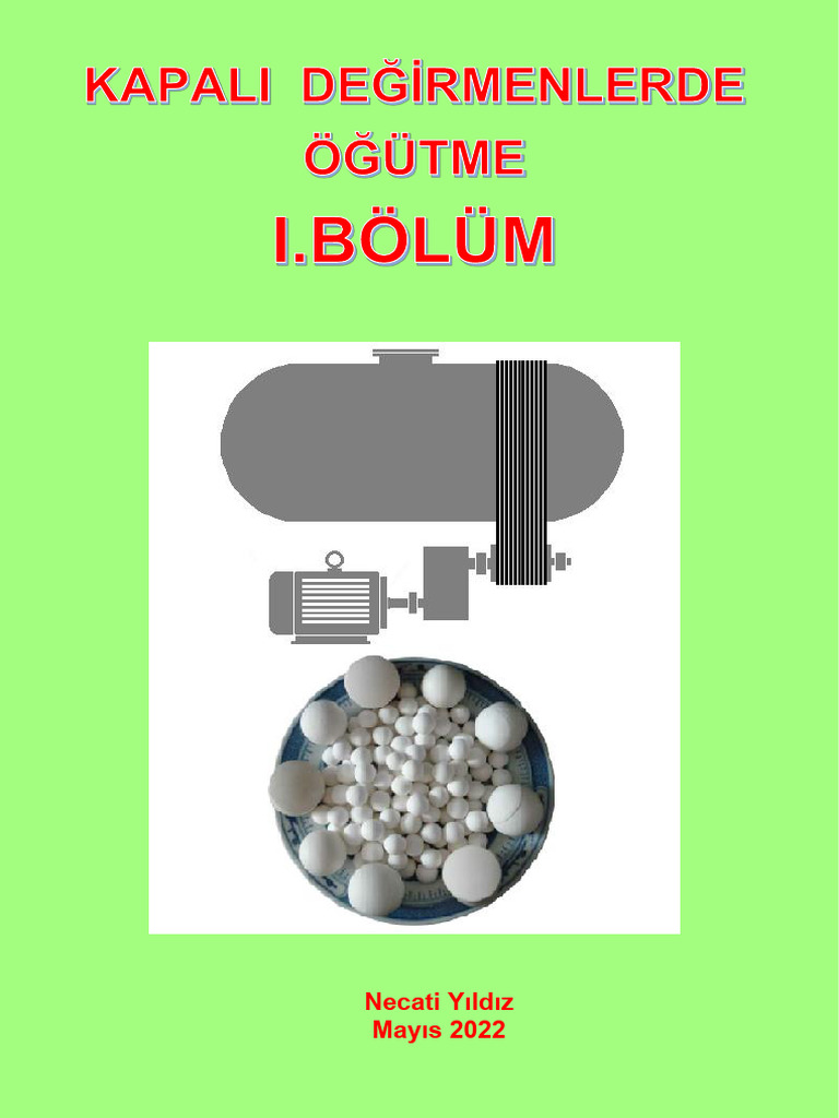 Kapali Degirmanlarda Ogutme 1 Ci Bolum | PDF