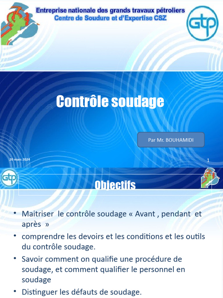 CONTROLE SOUDAGE Up Grade Le Avril 2022 | PDF | Construction | Soudage