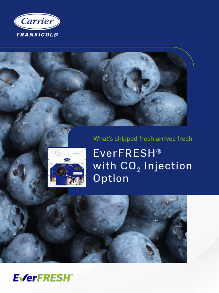 Carrier Everfresh Brochure EN Final | PDF | Carbon Dioxide | Gases