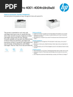 HP Laserjet Pro MFP 4101-4104Dw/Fdn/Fdw Printer Series: Data Sheet ...