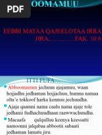 Hiikaa Waldaa Kiristaanaa | PDF