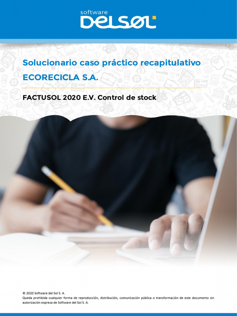 B2 SOLUCIONARIO Caso Practico Recapitulativo FACTUSOL | PDF | Software | Archivo de computadora