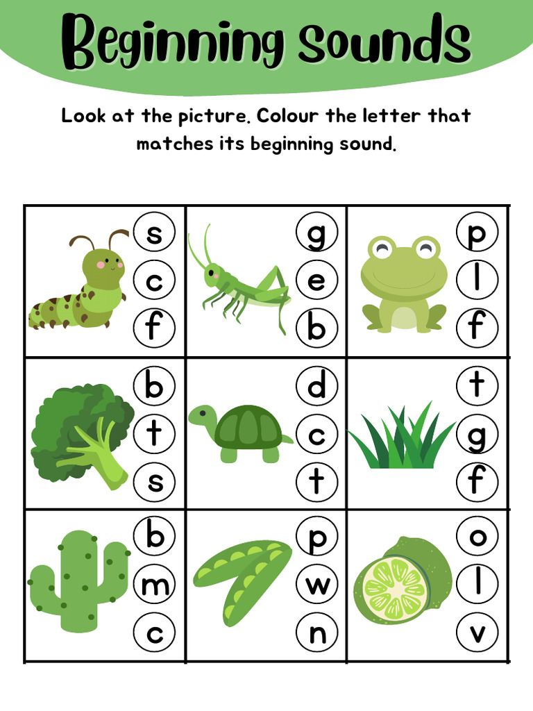 CVC Read and Match Worksheet | PDF