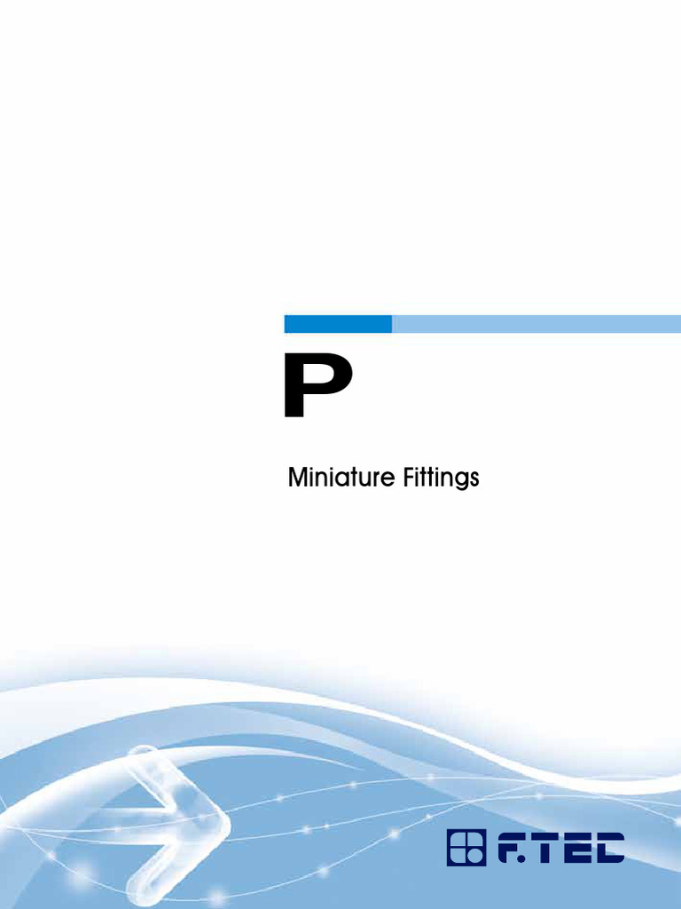 Miniature Fitting | PDF