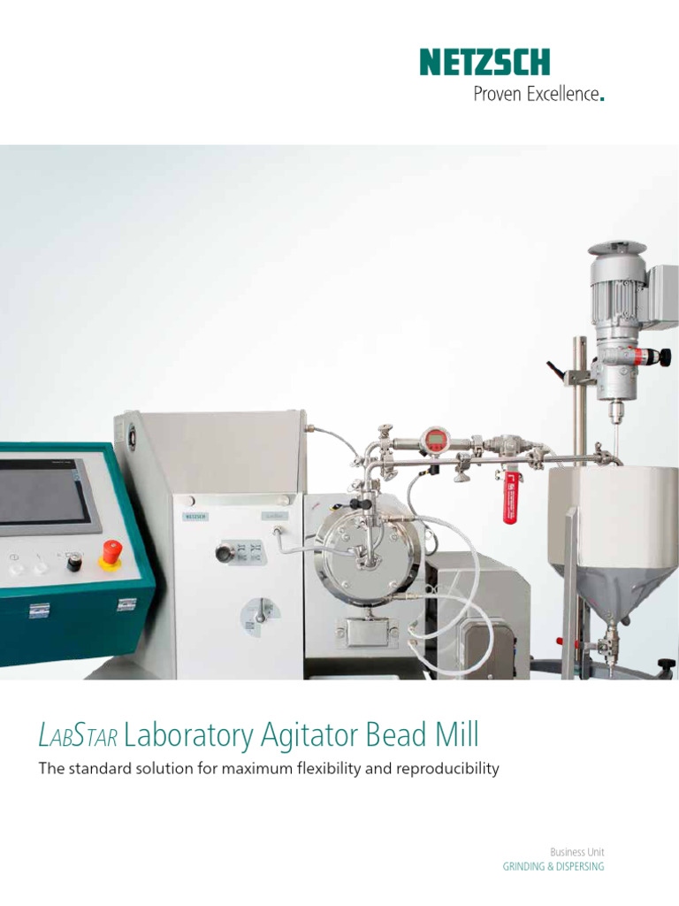 NETZSCH LabMill LabStar EN | PDF | Computer Network | Pump