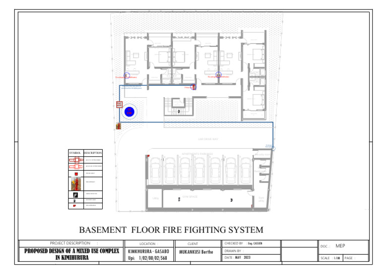 Fire Figthing BASEMENT FLOOR | PDF | Firefighting | Fires