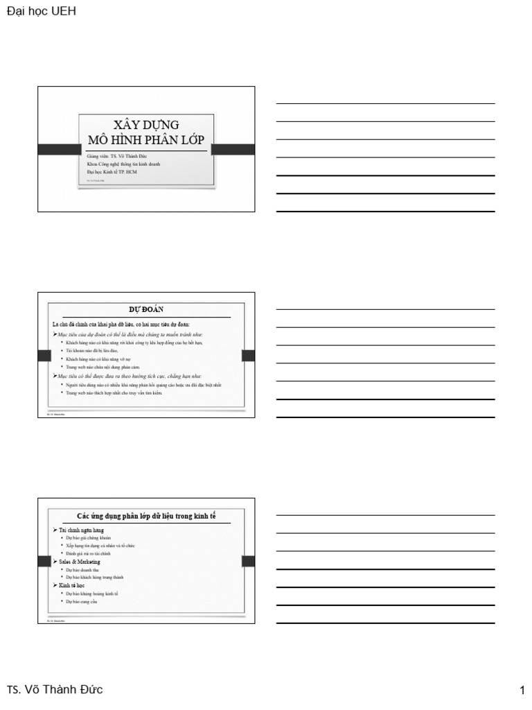 Xay Dung Mo Hinh Phan Lop | PDF