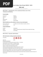 Nitric Acid Safety Data Sheet | PDF | Dangerous Goods | Personal ...