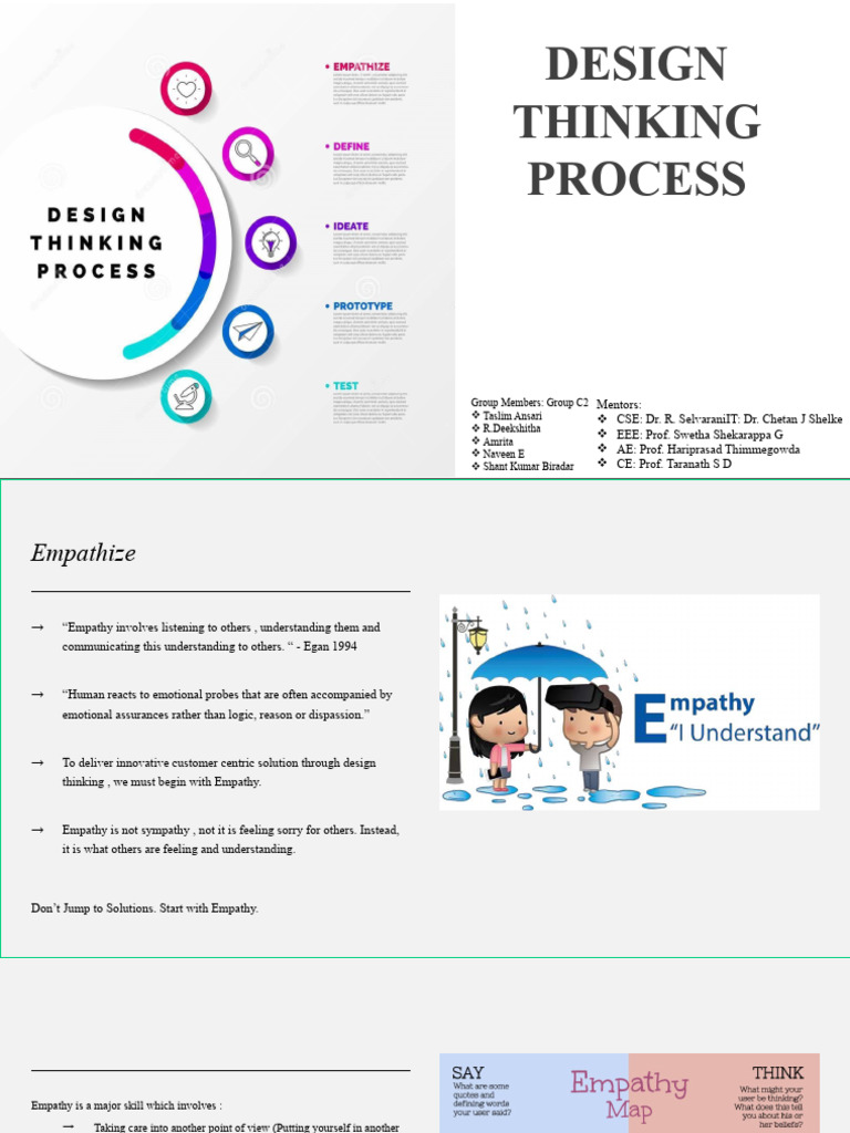 Design Thinking (C2) | PDF | Design Thinking | Prototype