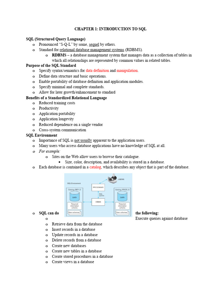 IT-222_REVIEWER_CHAP_1_TO_4 | PDF | Database Transaction | Databases