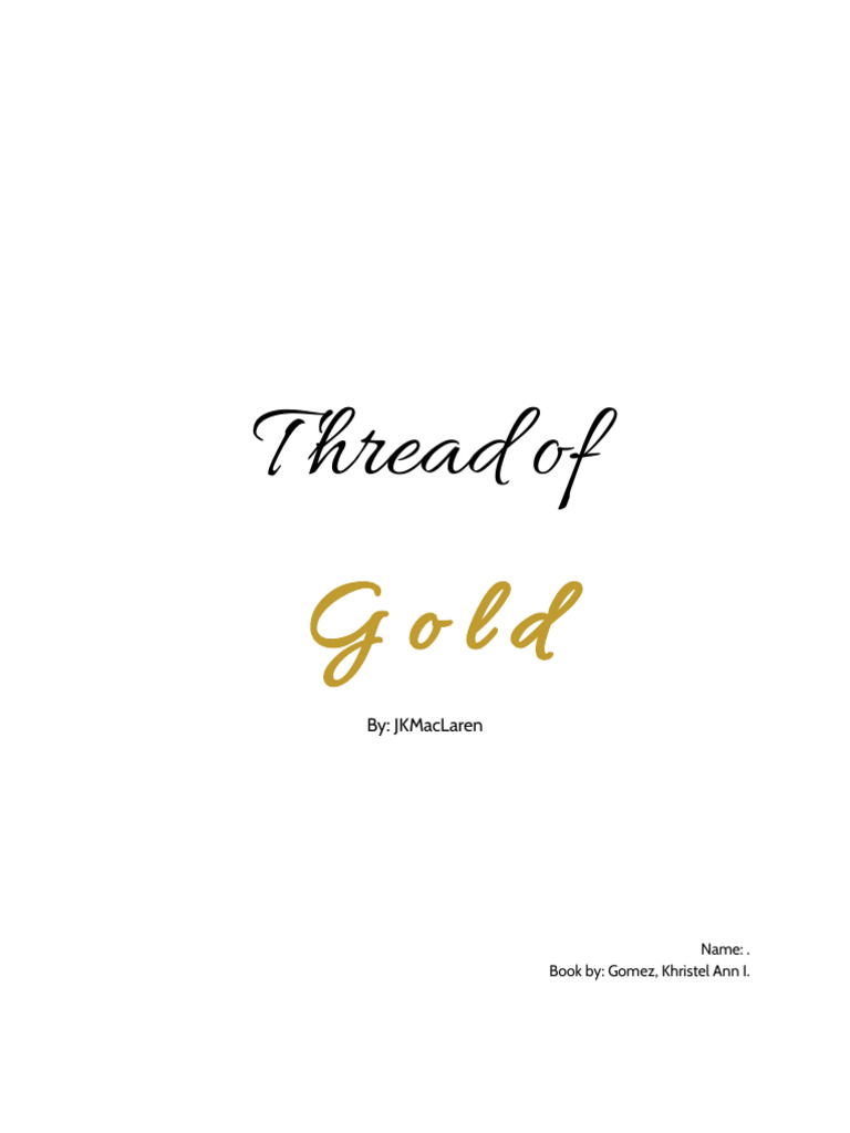 Thread of Gold | PDF