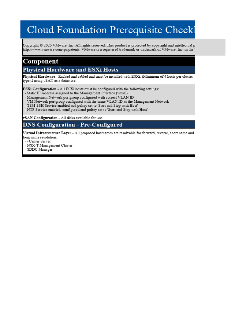 VCF Ems Deployment Parameter | PDF | Domain Name System | Computer Network