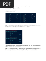 IUPAC Nomenclature ISC Class11 Summary | PDF