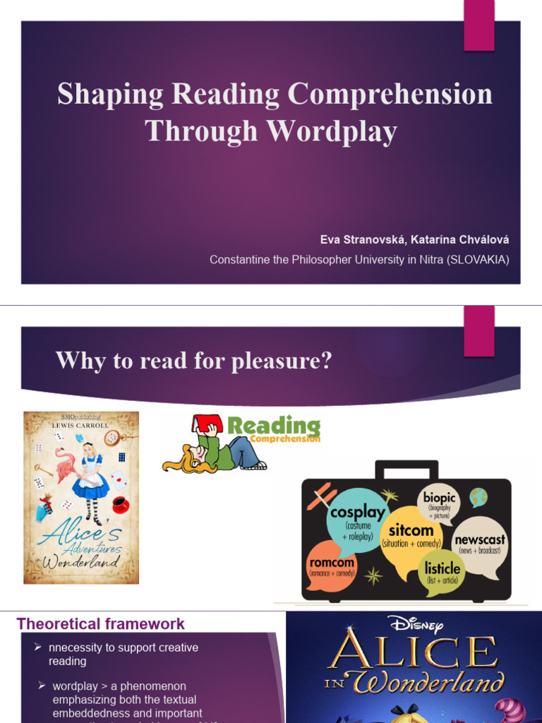 Presentation Stranovska - Chvalova - Update | PDF | Reading Comprehension | Creativity