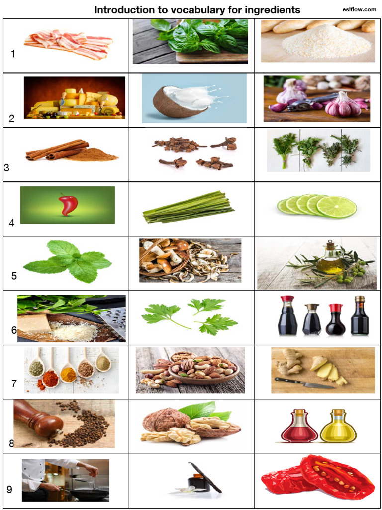 Introduction-to-ingredients-2022 | PDF | Sauce | Thai Cuisine