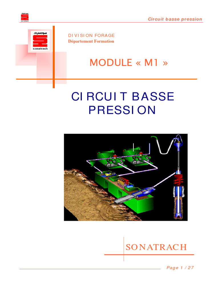 Circuit Basse Pression | PDF | Pompe | Forage