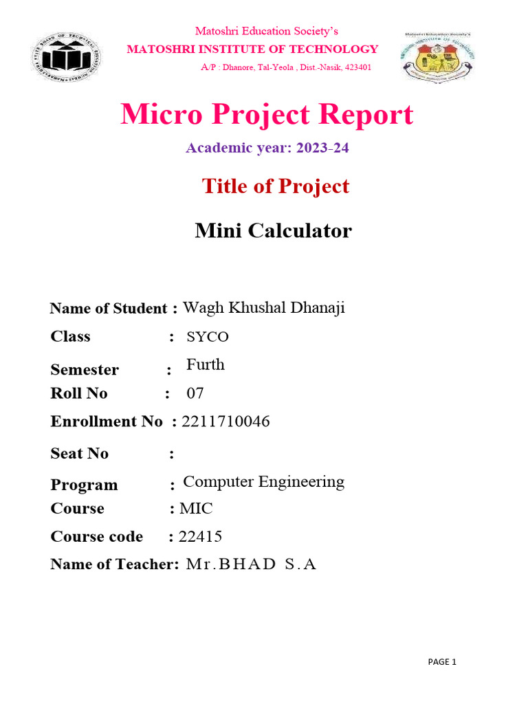 JPR Project Format | PDF | Computer Program | Programming