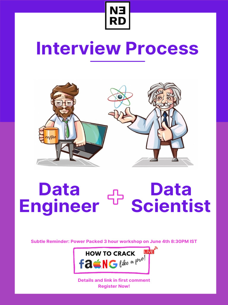 Data Engineer & Data Scientist Interview Process | PDF | Data Science | Data
