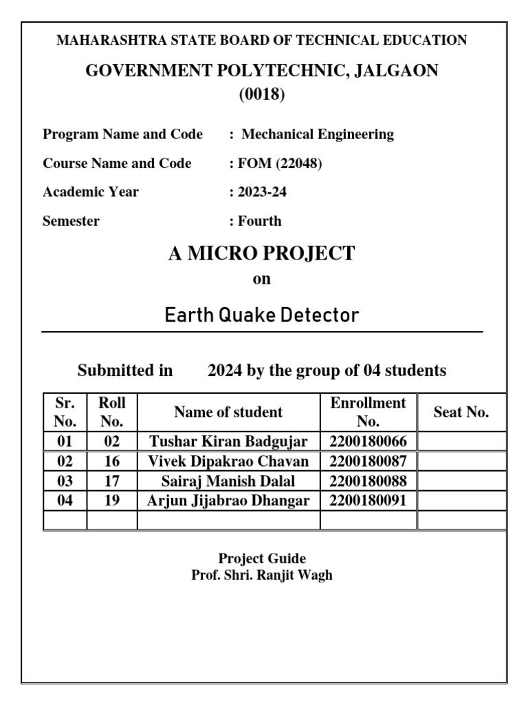 Fom Edittts | PDF | Earthquakes | Natural Disasters