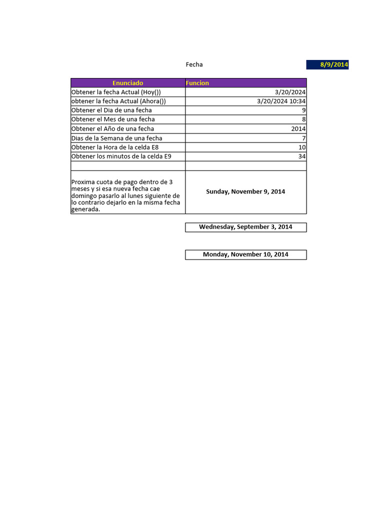 Clase 6 - Funciones Texto y Fecha (Des.) | PDF