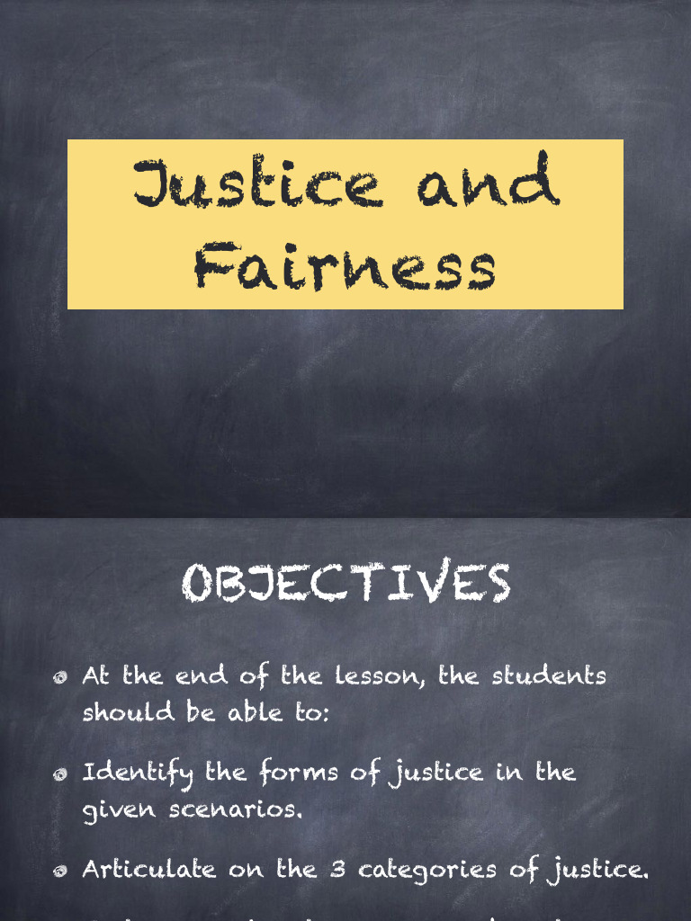Lec 20 Justice and Fairness-2 | PDF | Justice | Crime & Violence