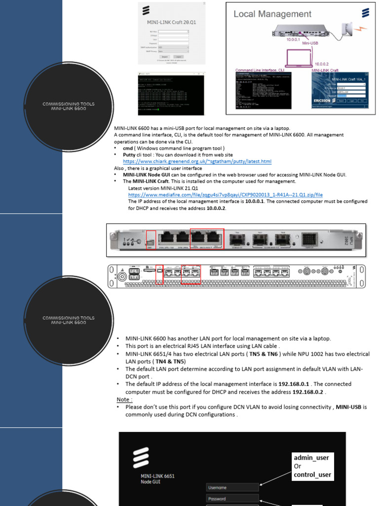Split Mount MW - Commissioning | PDF | Internet Protocols | Ip Address