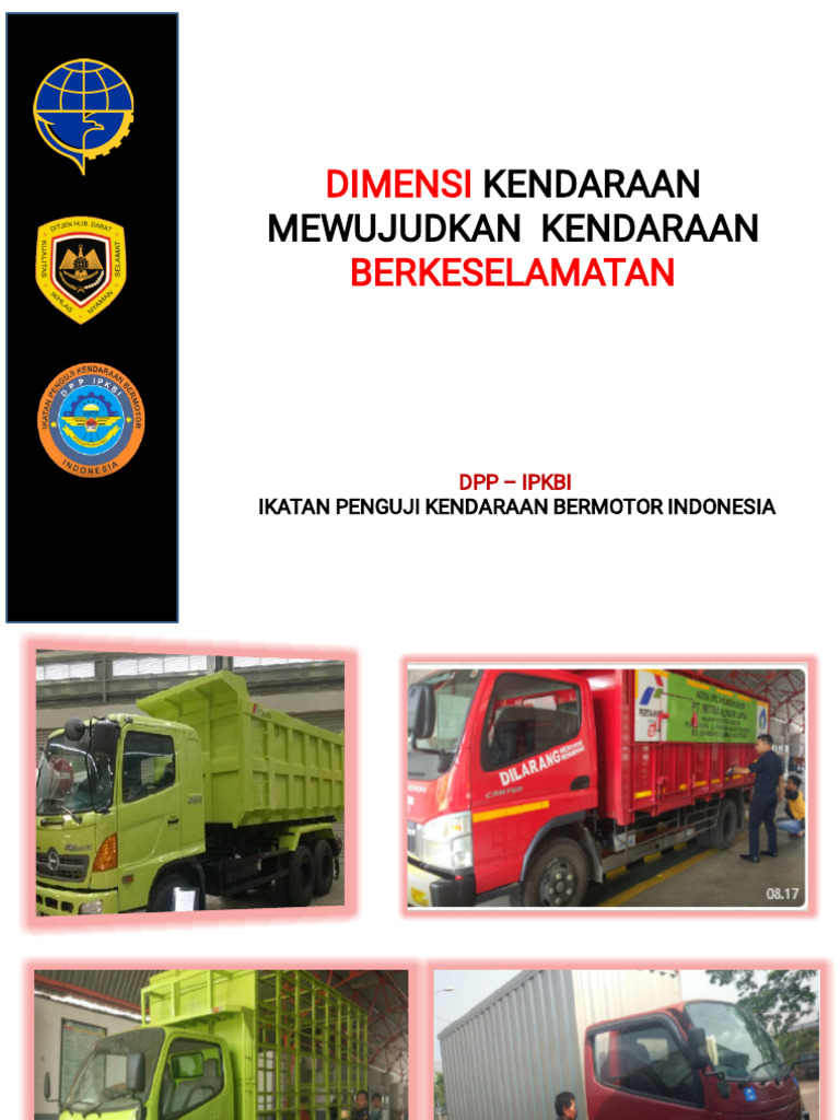 Teknik Pengukuran Dimensi Kendaraan Bermotor 1 | PDF