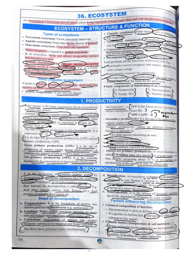 Ecology short notes | PDF