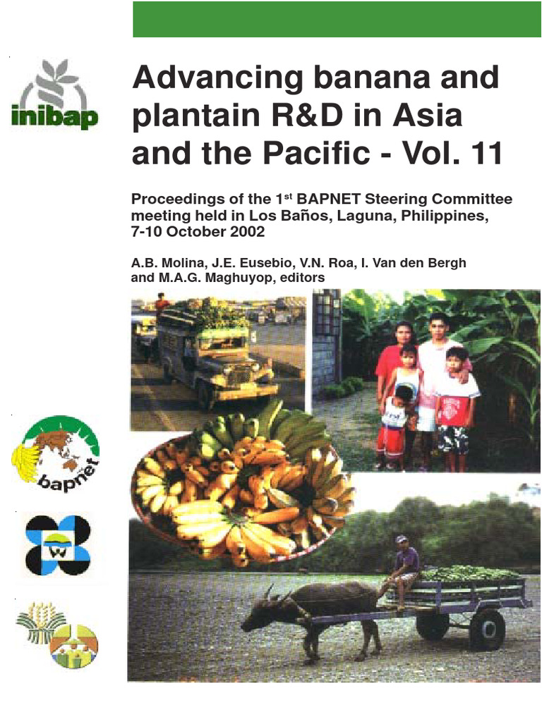 Advancing Banana and Plantain R&D in Asia and The Pacific - Vol. 11 ...