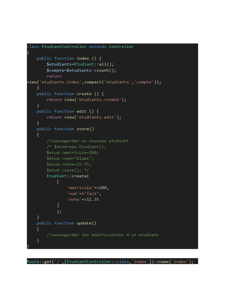 CRUD Laravel | Download Free PDF | Data Management | Data