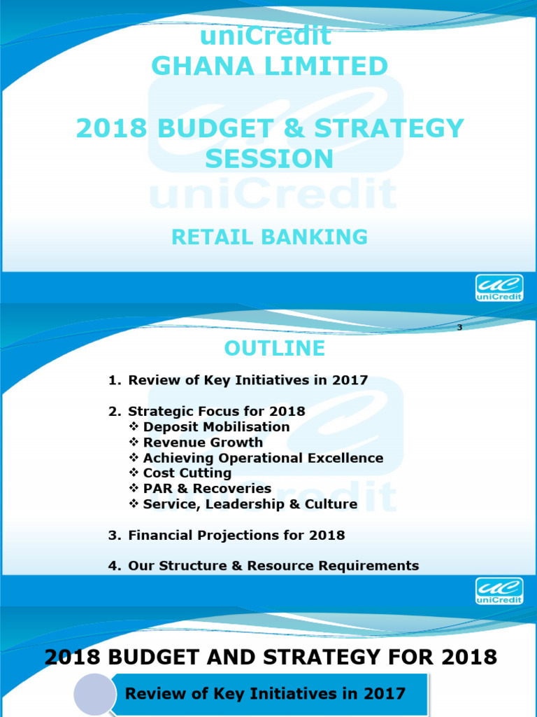 Banking Budget and Strategy | PDF | Loans | Revenue