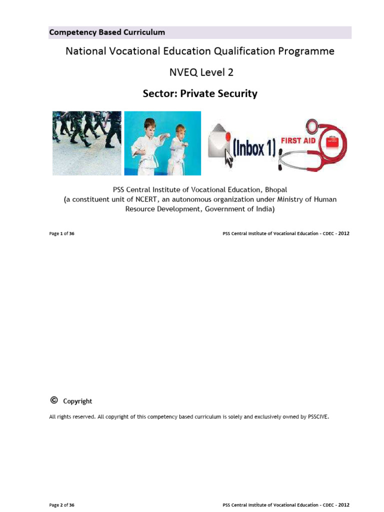 NVEQ CBC Security Level 2-English | PDF | Computer File | Vocational ...