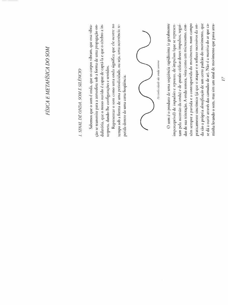 Livro O Som e o Sentido Cap01 | PDF