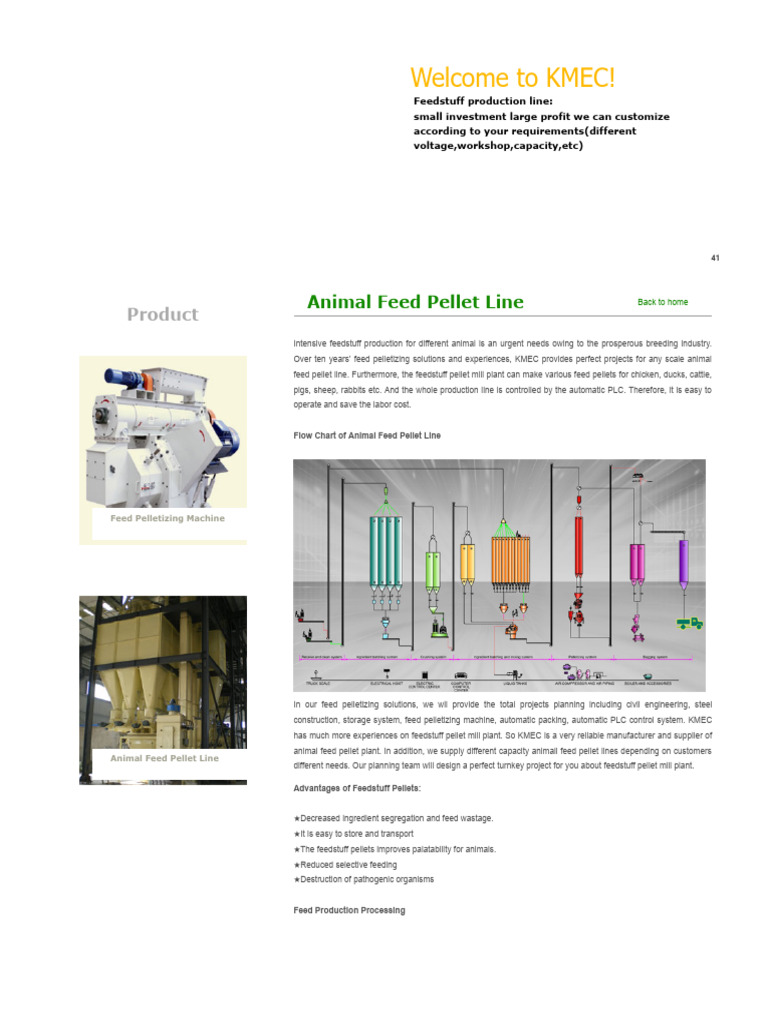 Animal Feed Pellet Solutions | PDF | Mill (Grinding) | Animal Feed