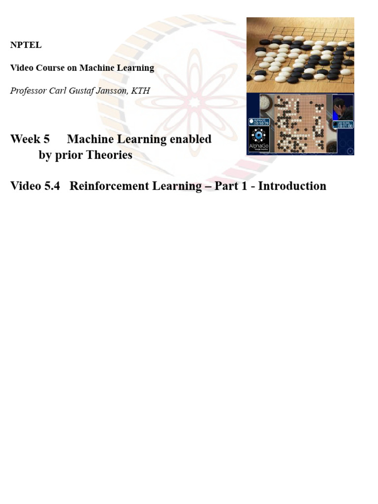 5.4-Reinforcement Learning-Part1-Introduction | Download Free PDF | Dynamic Programming ...