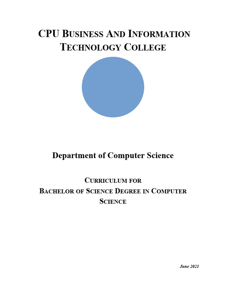 Print Cirriculum | PDF | Computer Science | Computer Programming