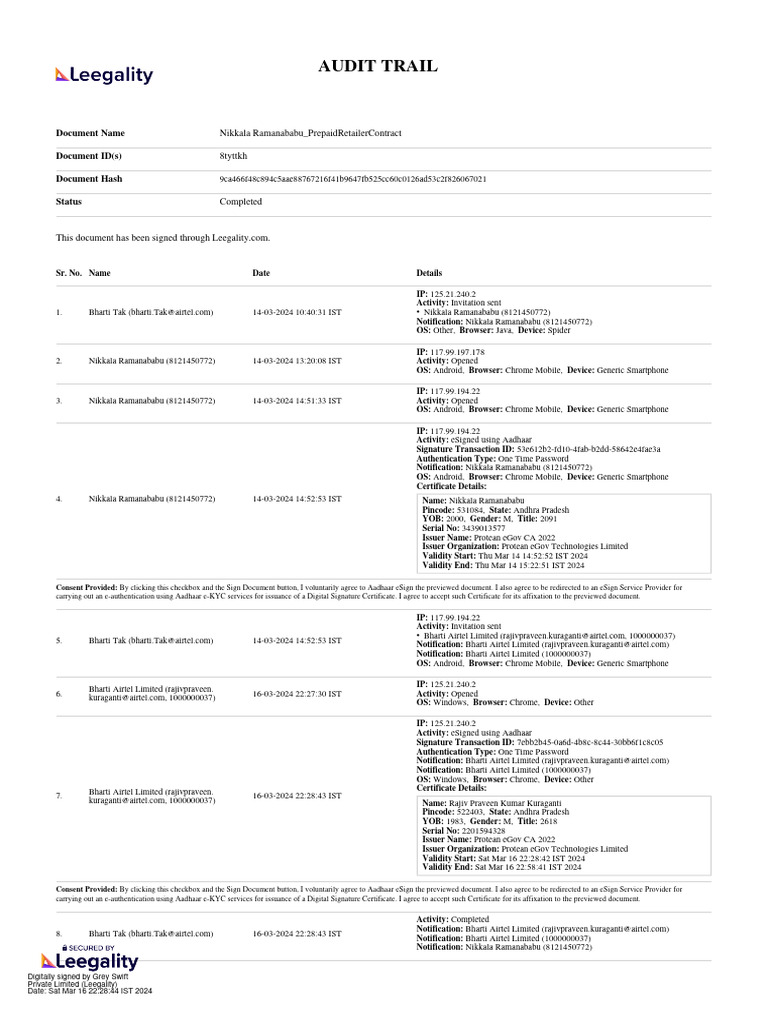Audit Trail | PDF | Security Technology | Security Engineering