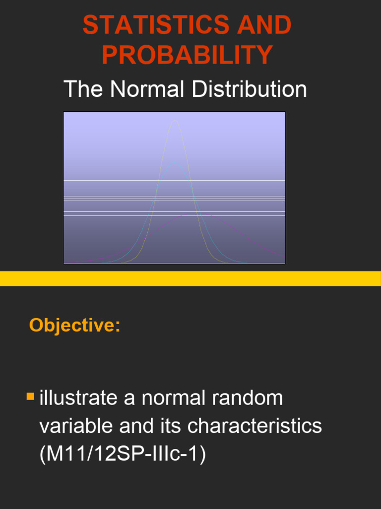 Normal Random Variable and Its Characteristics | PDF | Probability ...