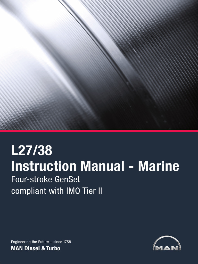 L27-38 GenSet TierII | PDF | Piston | Valve