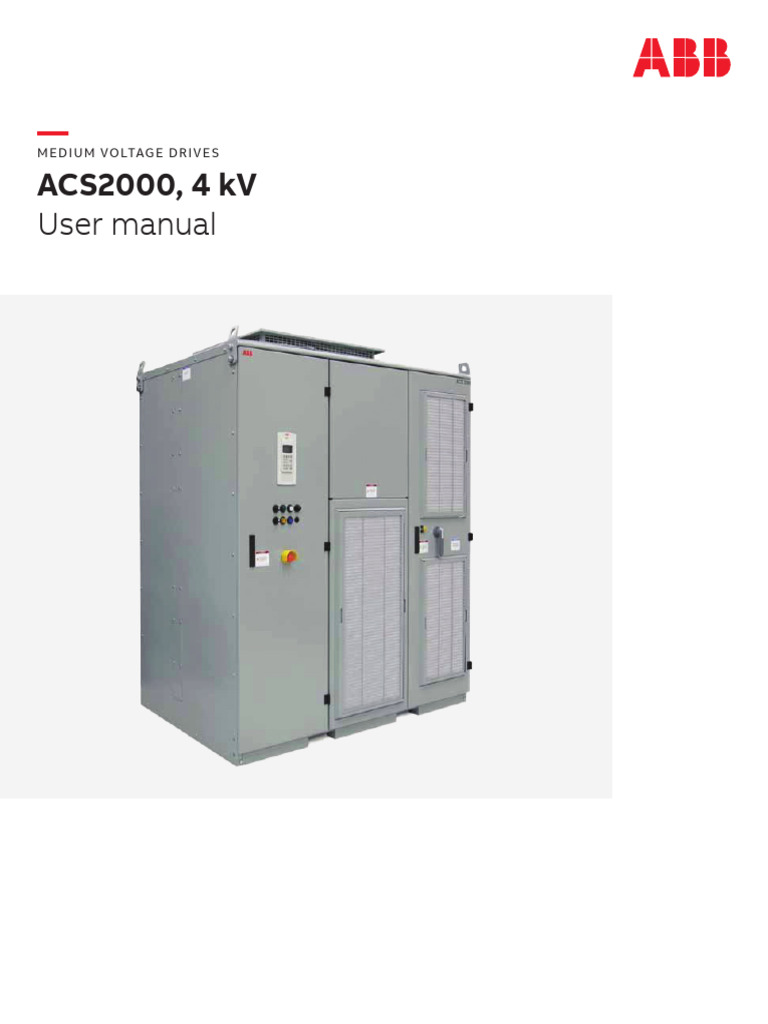 2UEA001270 ACS2000 User Manual G | PDF | Power Supply | Electrical Network